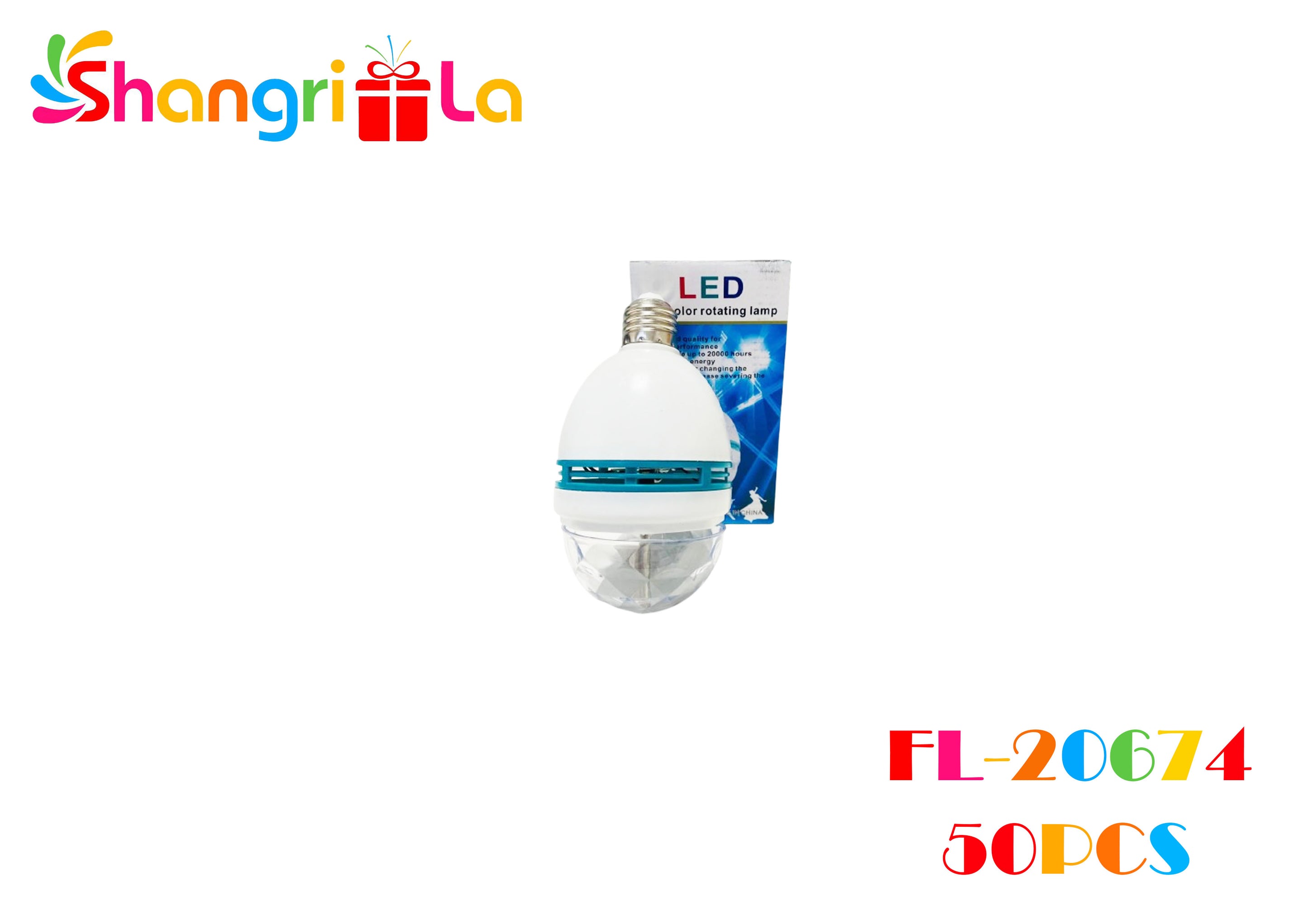 Foco led giratorio 360 – Shangrila