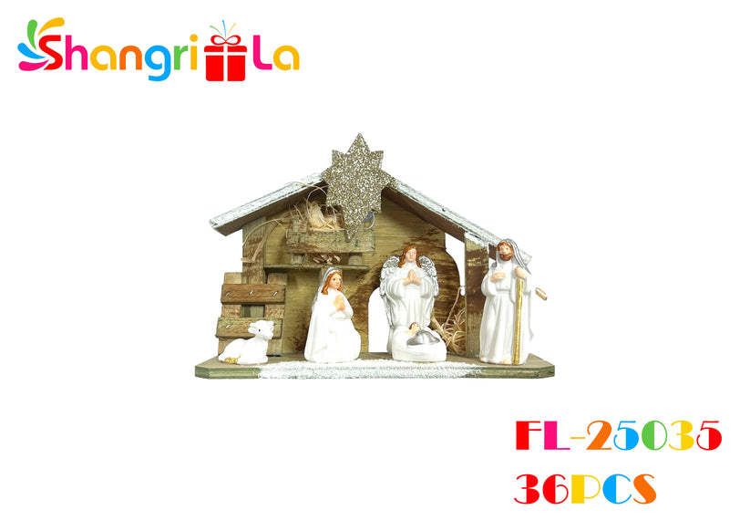 PESEBRE NAVIDEÑO BLANCO – Shangrila
