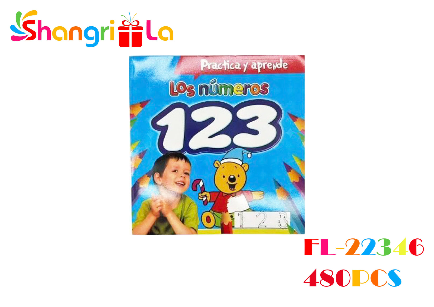 LIBRO DE PRACTICA DE CALIGAFRIA DE NUMEROS – Shangrila