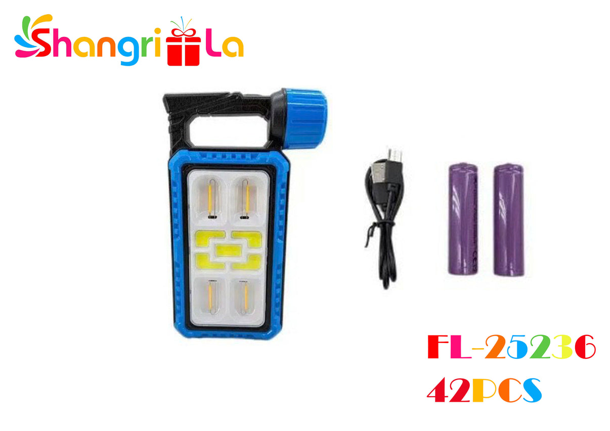 LAMPARA LED SOLAR MULTIFUNCIONAL – Shangrila